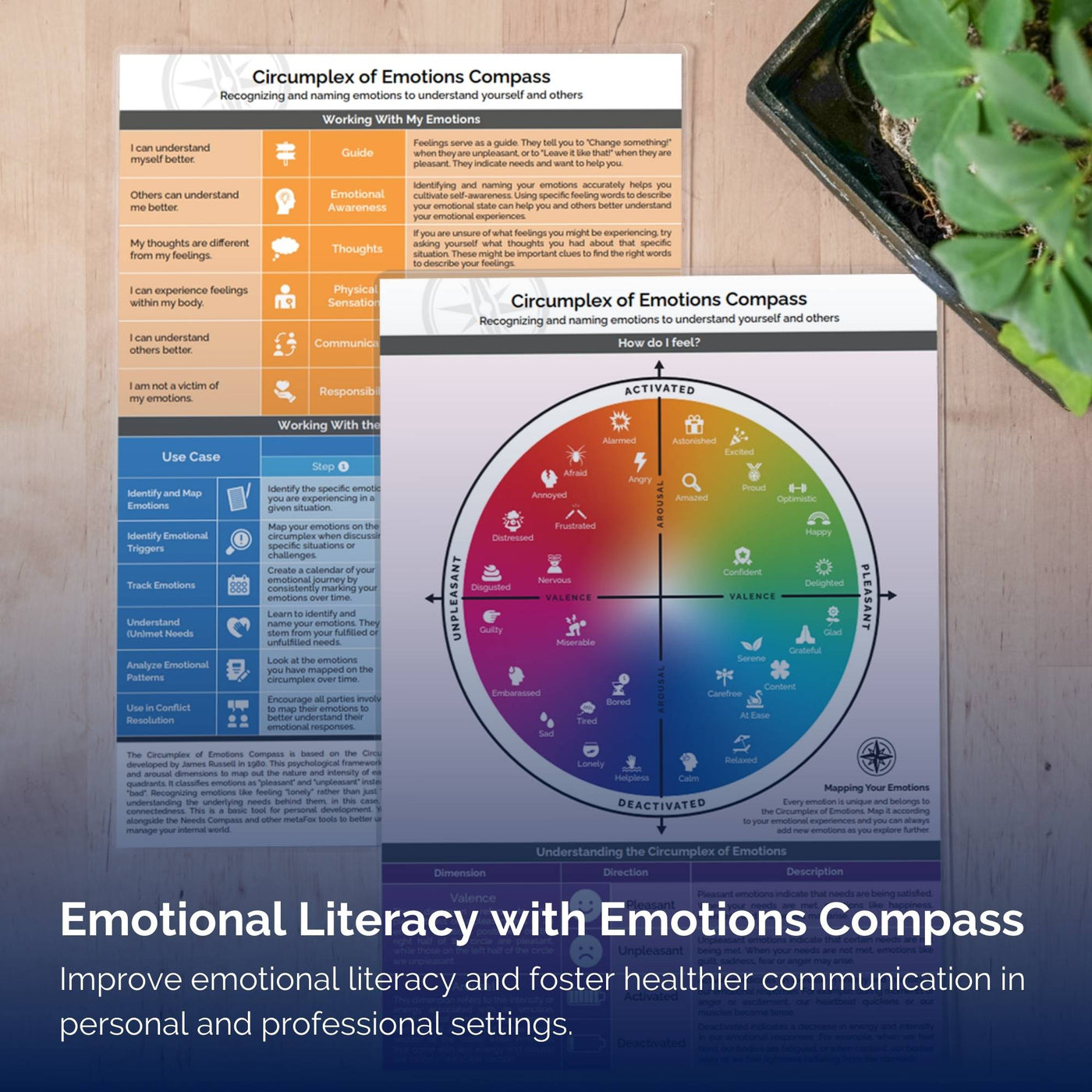 Circumplex of Emotions Compass — metaFox.eu