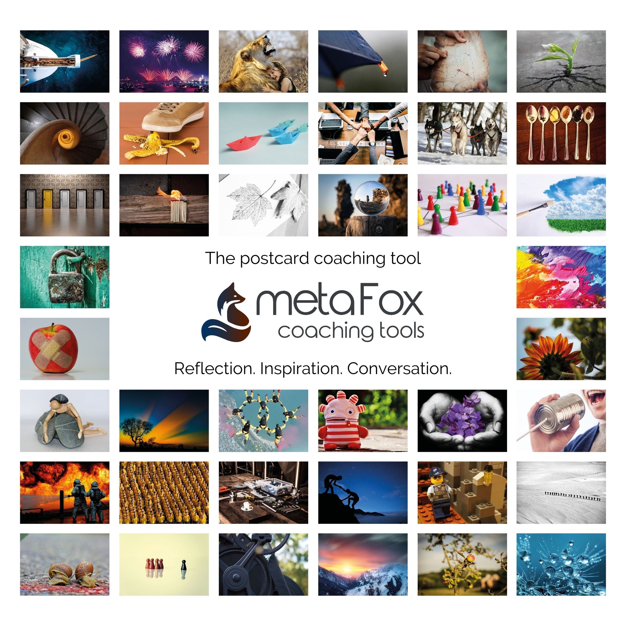 deep pictures "Leading Change" Photo Postcards — metaFox.eu