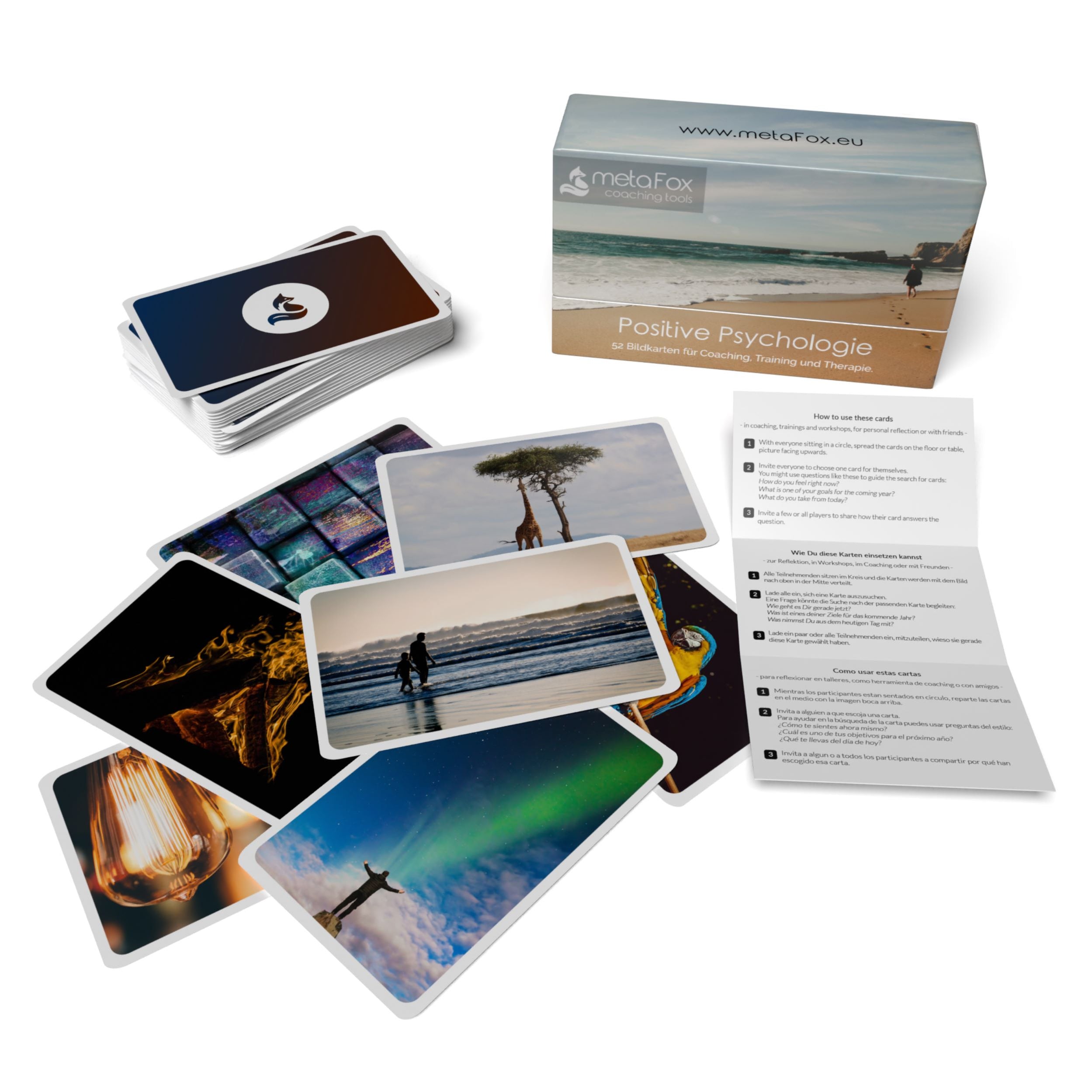 deep pictures Coaching Cards "Positive Psychology" — metaFox.eu