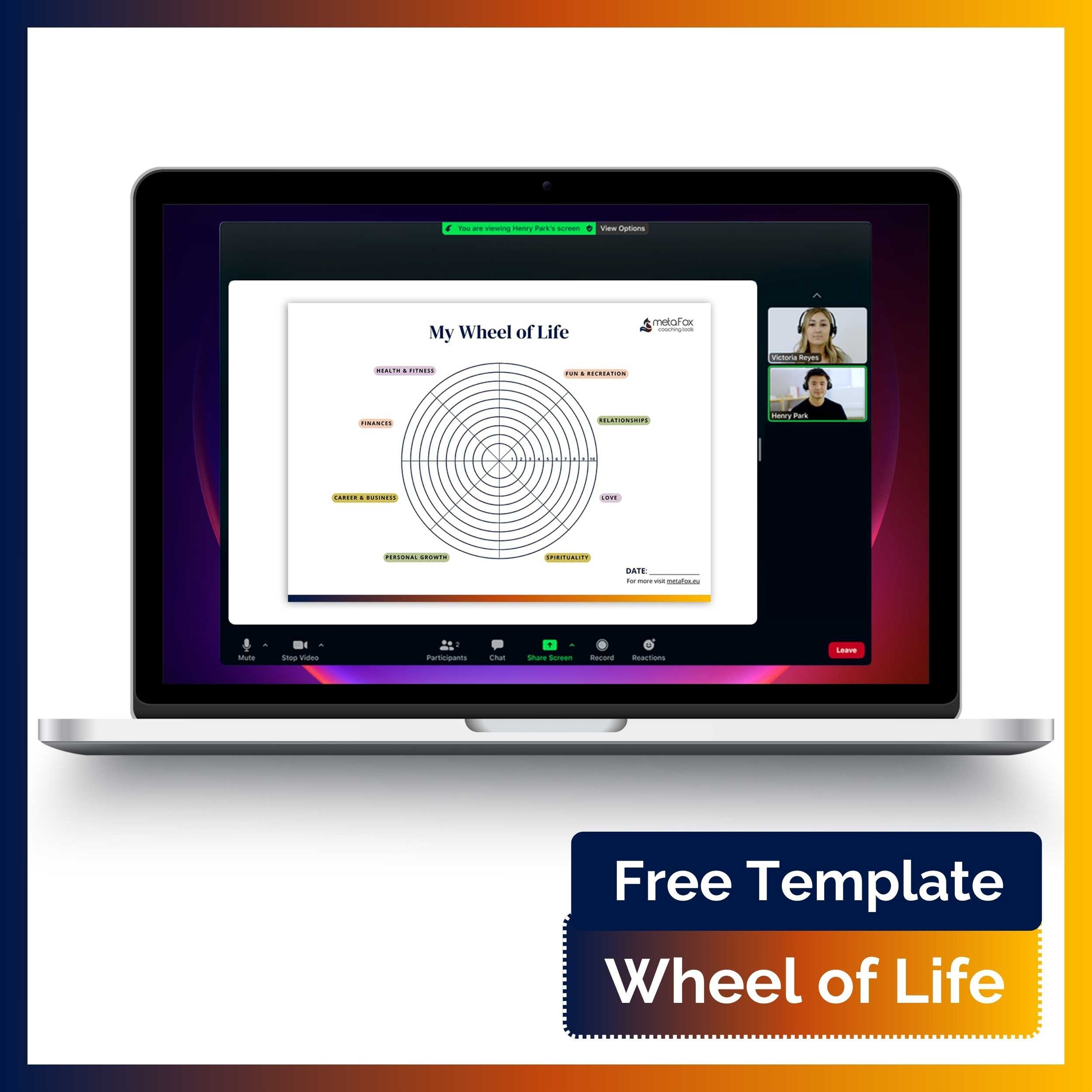 Wheel of Life Template for Life Situation Assessment in Coaching ...